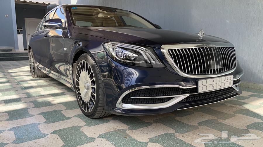 مرسيدس s500 محول مايباخ 2020 بحالة الوكالة