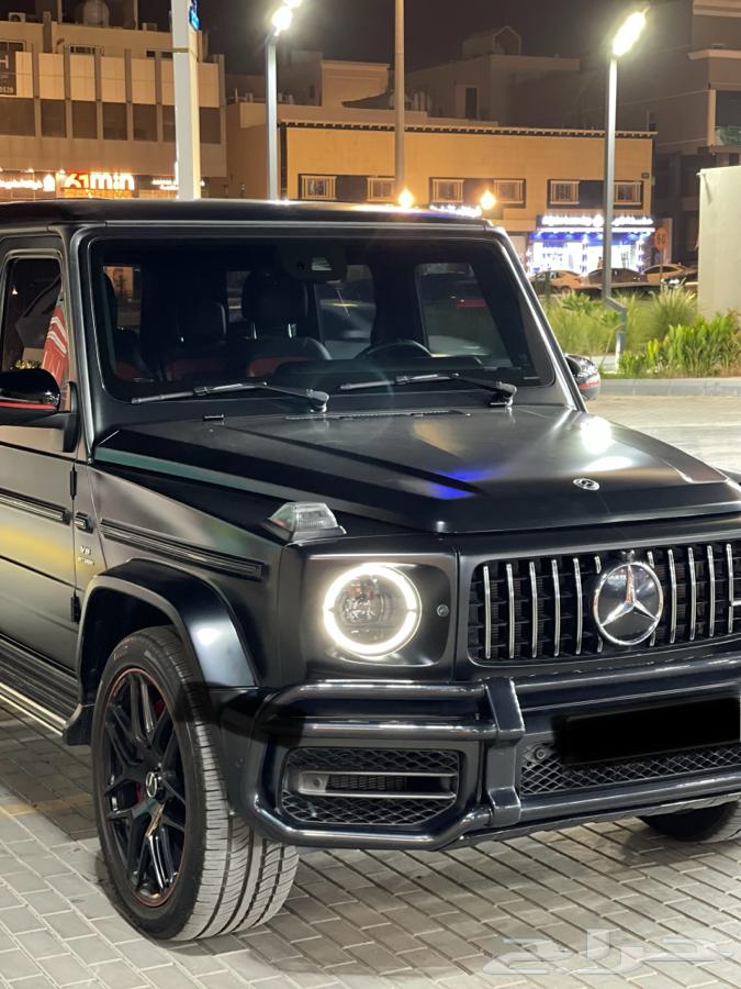 جي كلاس موديل 2019 Amg63 اسود مطفي نظيف جدا موقع حراج