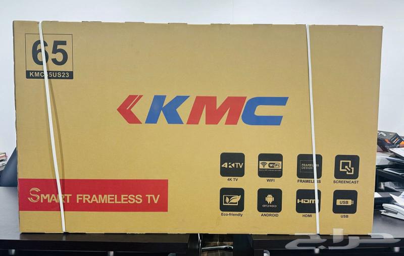 عرض نهاية السنة شاشة kmc سمارت 65 بوصة 4k بدون اطار - موقع حراج