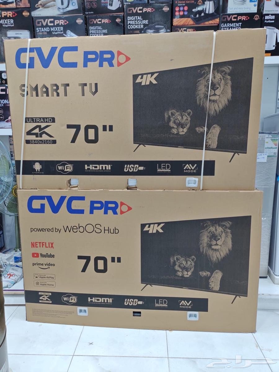 عرض شاشات تلفزيون GVC PRO | موقع حراج
