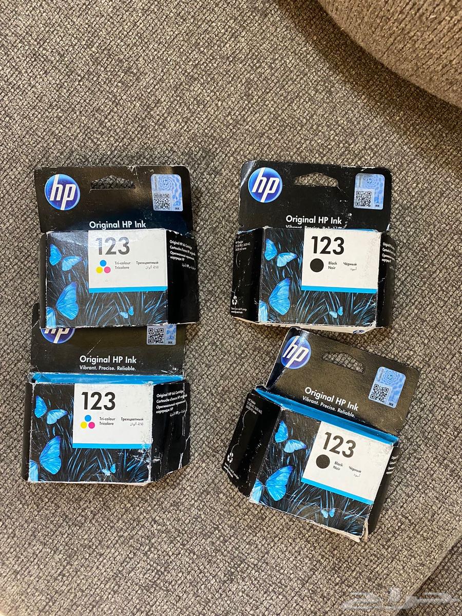 حبر طابعة HP 123 جديد | موقع حراج