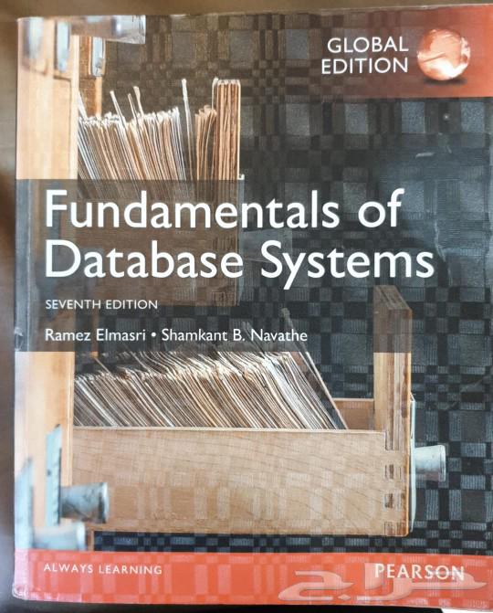اسم Fundamentals of Database Systems 7th ed أساسيات أنظمة - موقع حراج