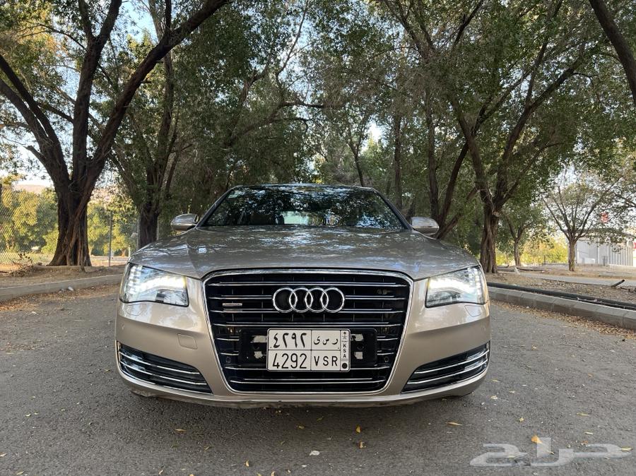 اودي A8 3 0T 6 سلندر اعلى فئة باسم صاحبة سمو عداد قليل مخزن | موقع حراج