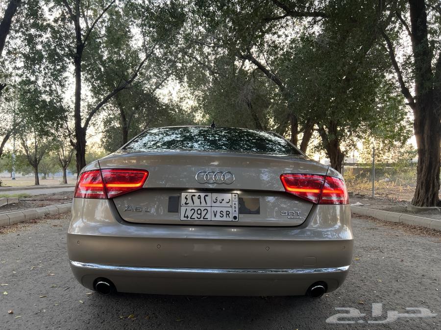 اودي A8 3 0T 6 سلندر اعلى فئة باسم صاحبة سمو عداد قليل مخزن | موقع حراج