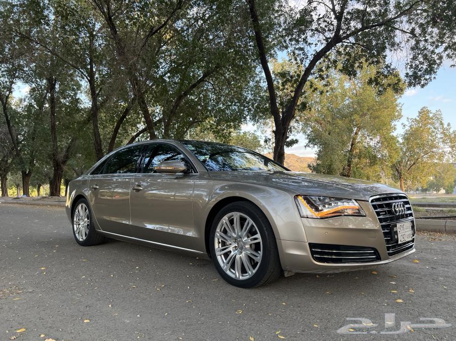 اودي A8 3 0T 6 سلندر اعلى فئة باسم صاحبة سمو عداد قليل مخزن | موقع حراج