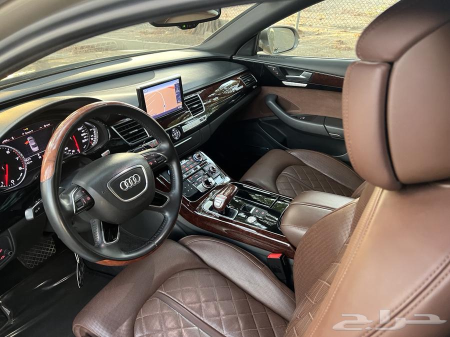 اودي A8 3 0T 6 سلندر اعلى فئة باسم صاحبة سمو عداد قليل مخزن | موقع حراج