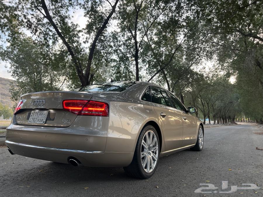 اودي A8 3 0T 6 سلندر اعلى فئة باسم صاحبة سمو عداد قليل مخزن | موقع حراج