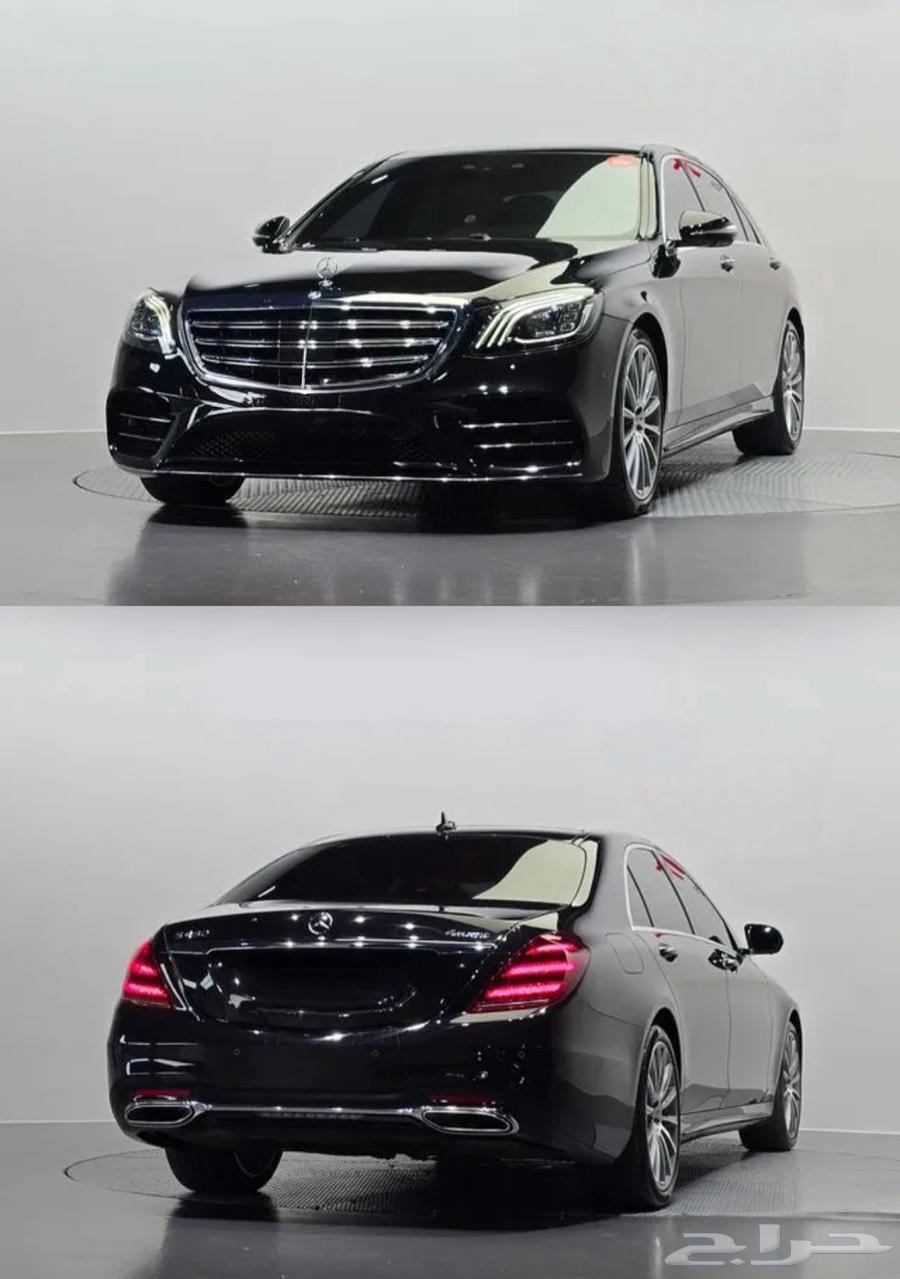 مرسيدس بنز S450L 4MATIC وارد كوريا الموديل 05 2020 | موقع حراج