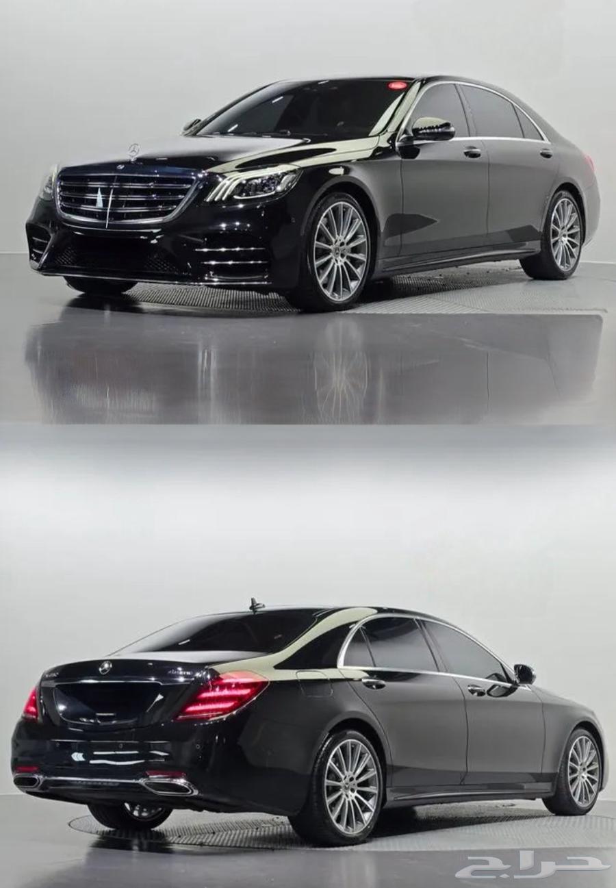 مرسيدس بنز S450L 4MATIC وارد كوريا الموديل 05 2020 | موقع حراج
